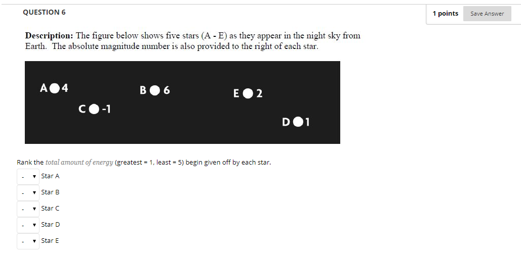 Solved QUESTION 6 1 points Save Answer Description: The | Chegg.com Solved QUESTION 6 1 points Save Answer Description: The | Chegg.com