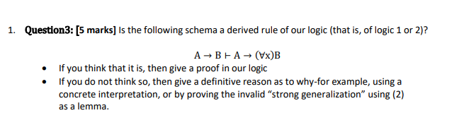Solved Question3: [5 marks] is the following schema a | Chegg.com