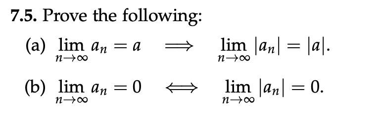 Solved .5. Prove the following: (a) | Chegg.com