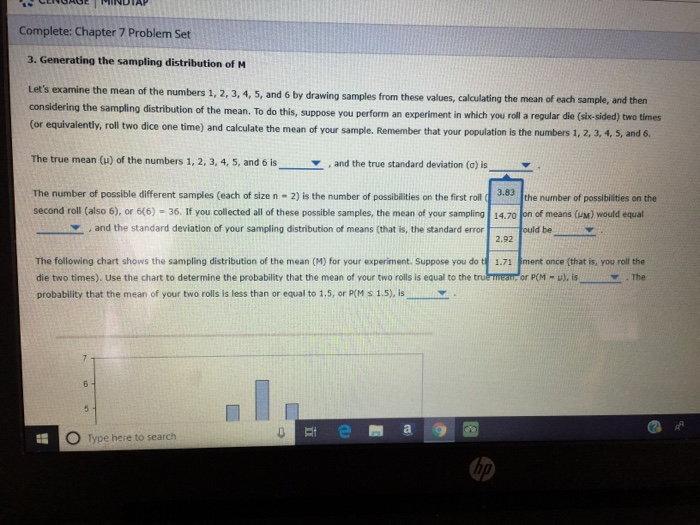 Solved Complete: Chapter 7 Problem Set 3. Generating the | Chegg.com