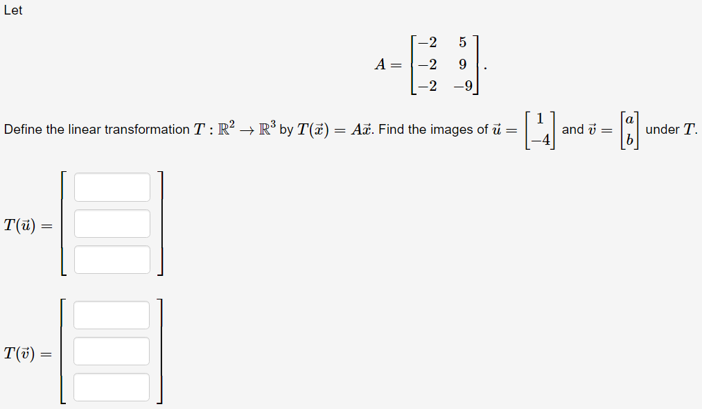 Solved Define the linear | Chegg.com