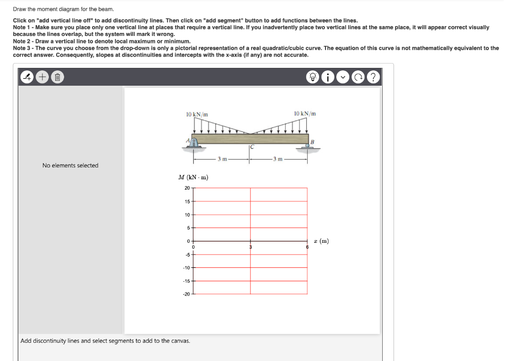 Solved Add discontinuitylines and select segments to add to | Chegg.com