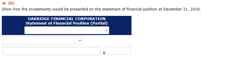 Problem 12-2A (Part Level Submission) During 2018, | Chegg.com