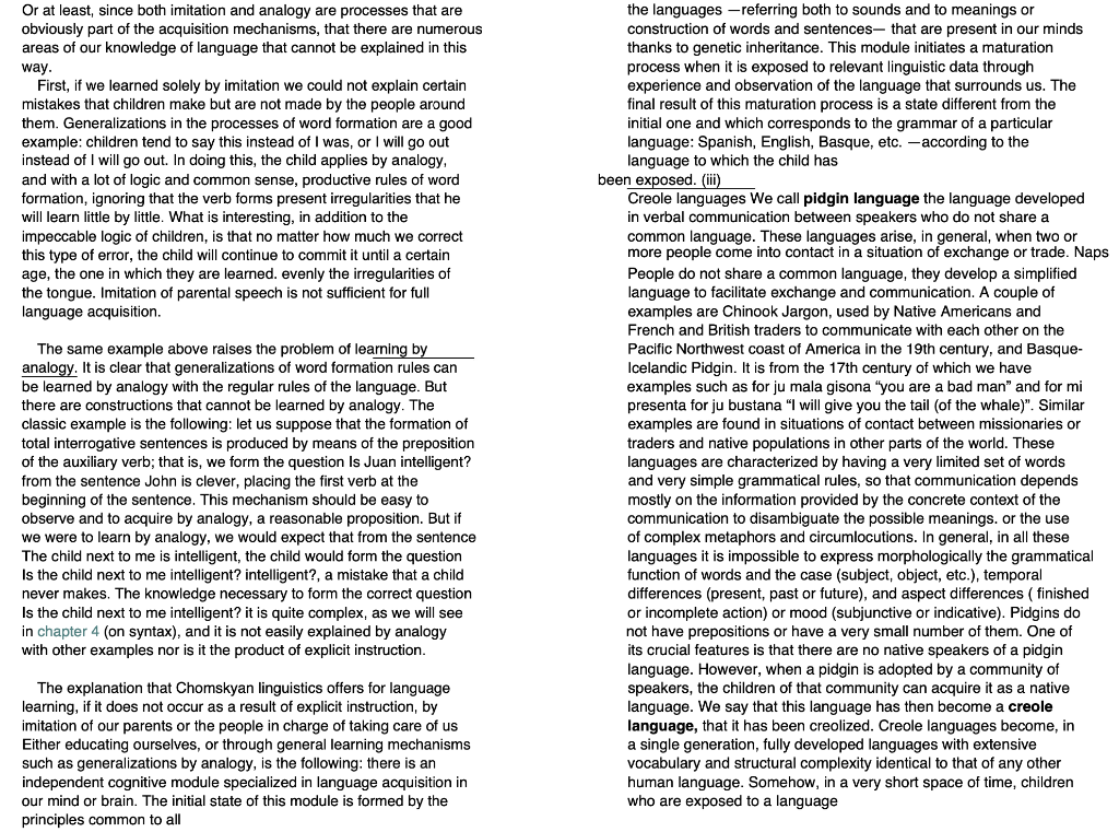 Solved Create four linguistic rules: one prescriptive and | Chegg.com