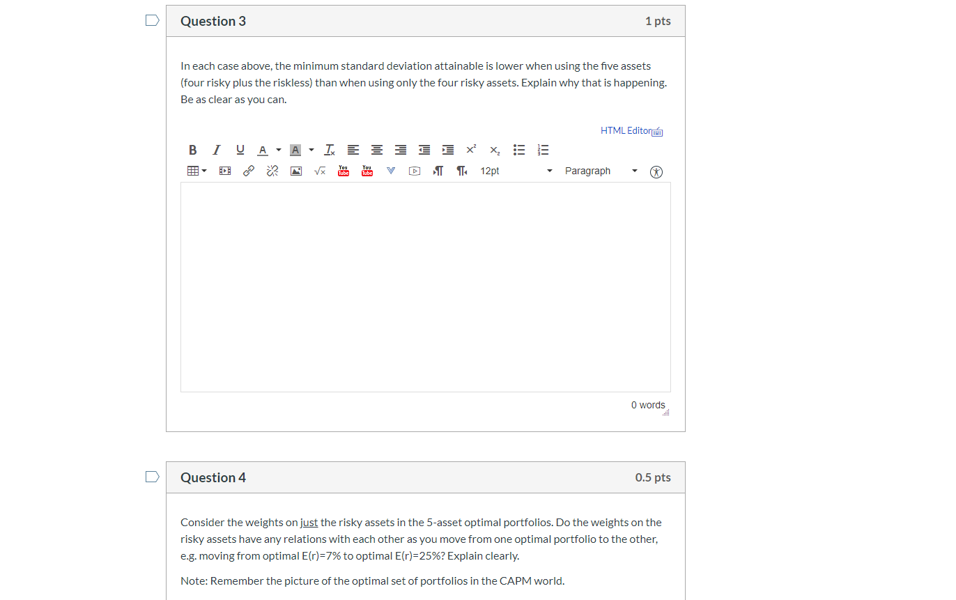 Annualized Mean Annualized Std Dev Country Return (in | Chegg.com