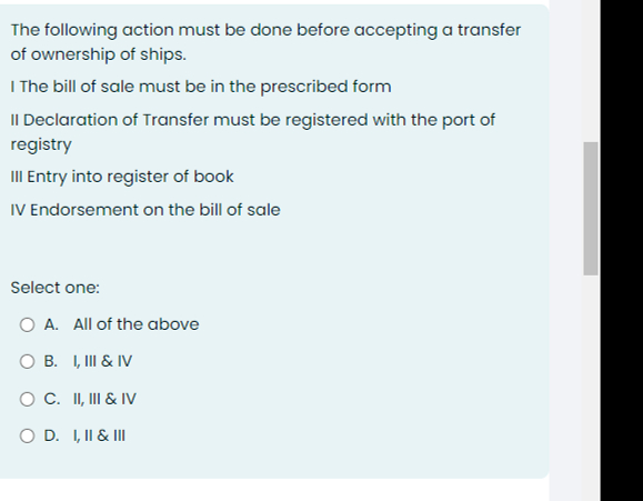 Solved The following action must be done before accepting a | Chegg.com