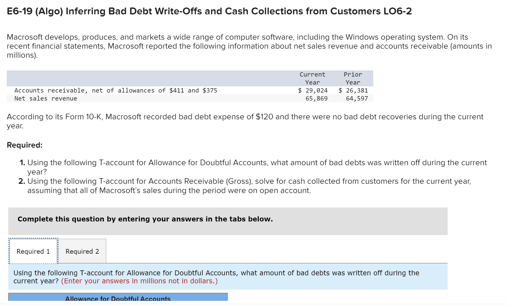 Solved Required: 1. Using the following T-account for | Chegg.com