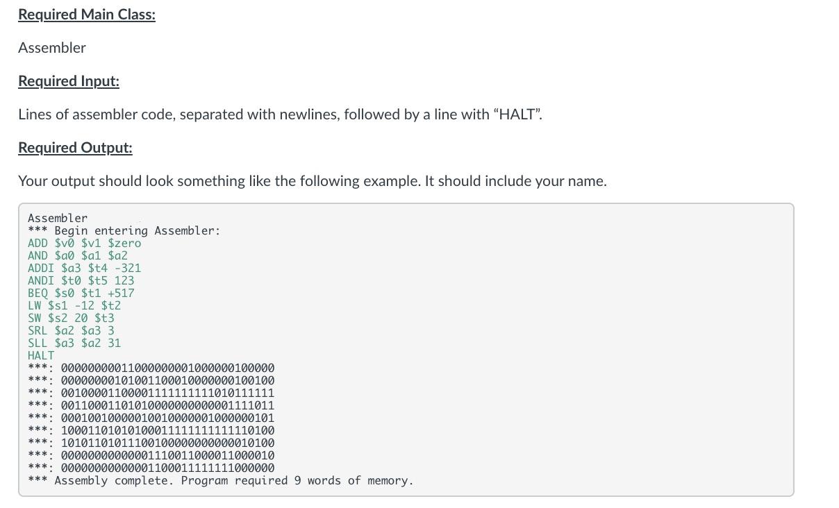 Solved Problem Description An Assembler Translates A 8825
