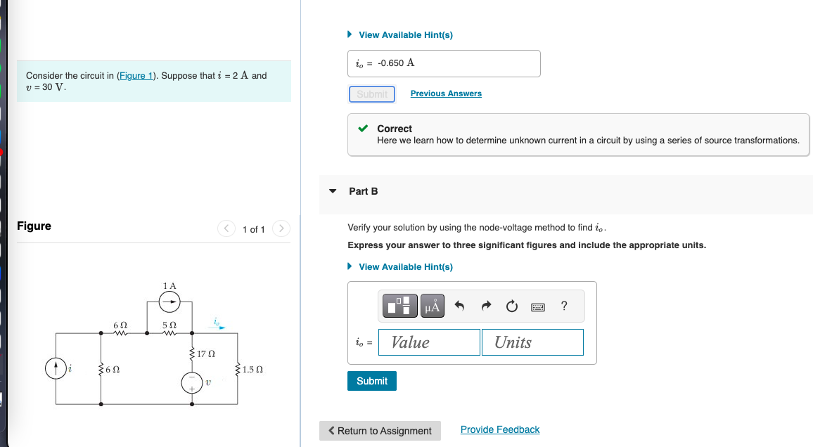 Solved View Available Hint(s)Consider the circuit in (Figure | Chegg.com