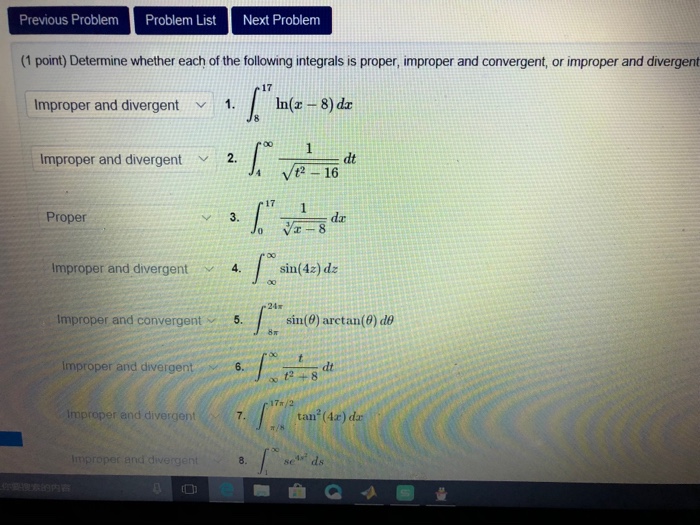 Solved Previous Problem Problem ListNext Problem (1 point) | Chegg.com