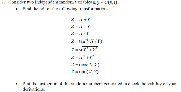 just make the MATLAB code for it and plot each one of | Chegg.com