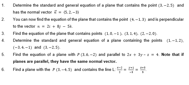 Solved 1. Determine the standard and general equation of a | Chegg.com