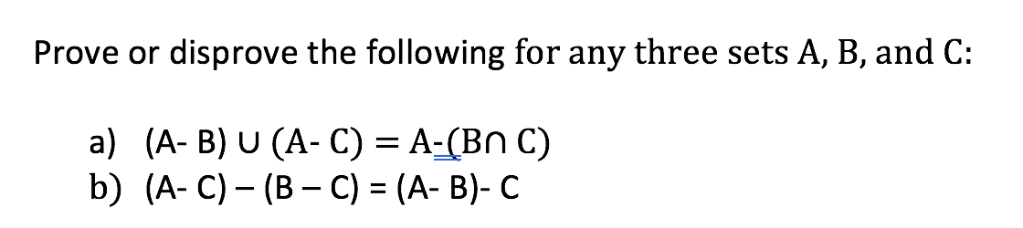 Solved **please solve using direct proof. since we have an | Chegg.com