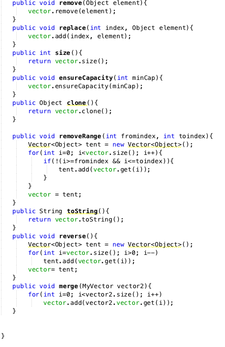Solved 1. Implement the set ADT as a MySet class (MySet | Chegg.com