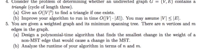 Solved Consider the problem of determining whether an | Chegg.com