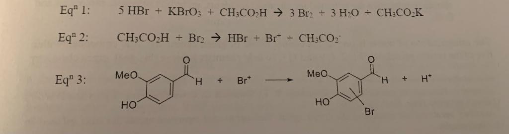 Solved predict which isomer of bromovanillin is likely to be | Chegg.com