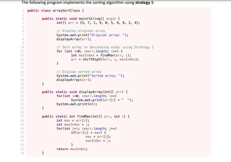 Solved Bridging Exercise The following algorithm takes an | Chegg.com