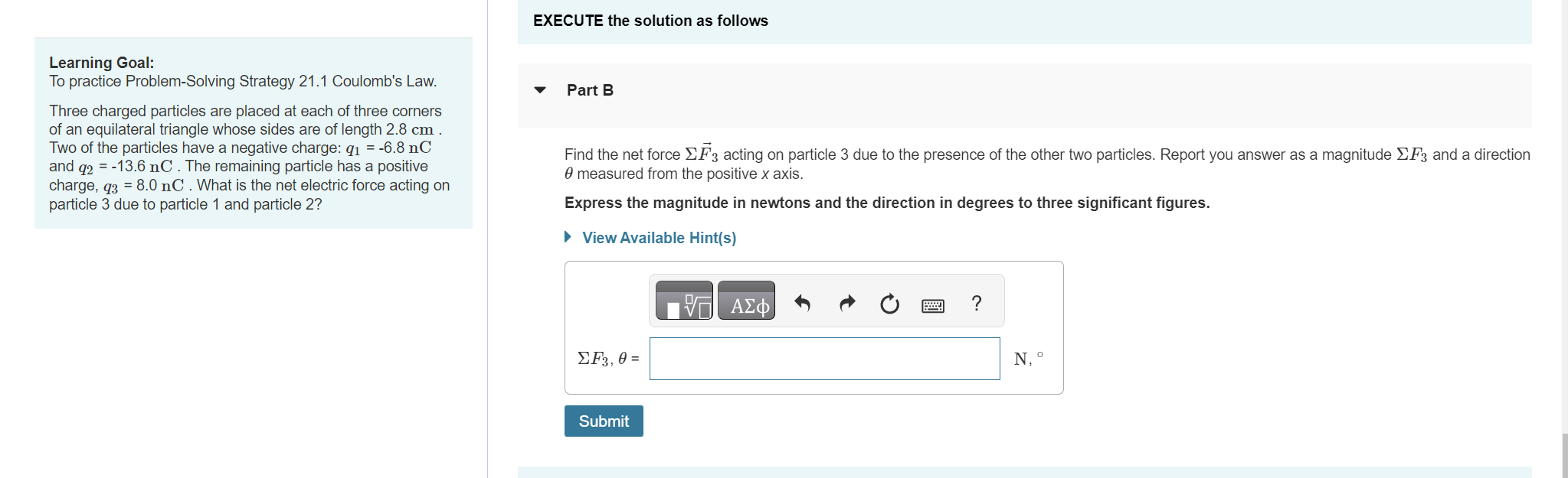 Solved EXECUTE the solution as follows Learning Goal: To | Chegg.com