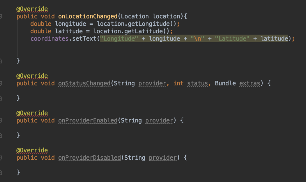 Solved I Have The Following Code I Keep Getting Override 