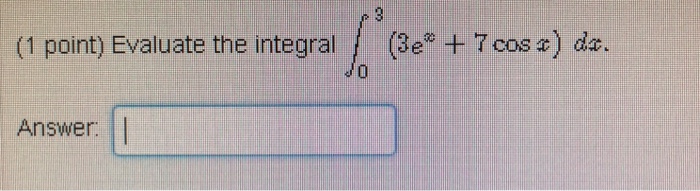 Solved (1 point) The graph of f is shown below Evaluate each | Chegg.com