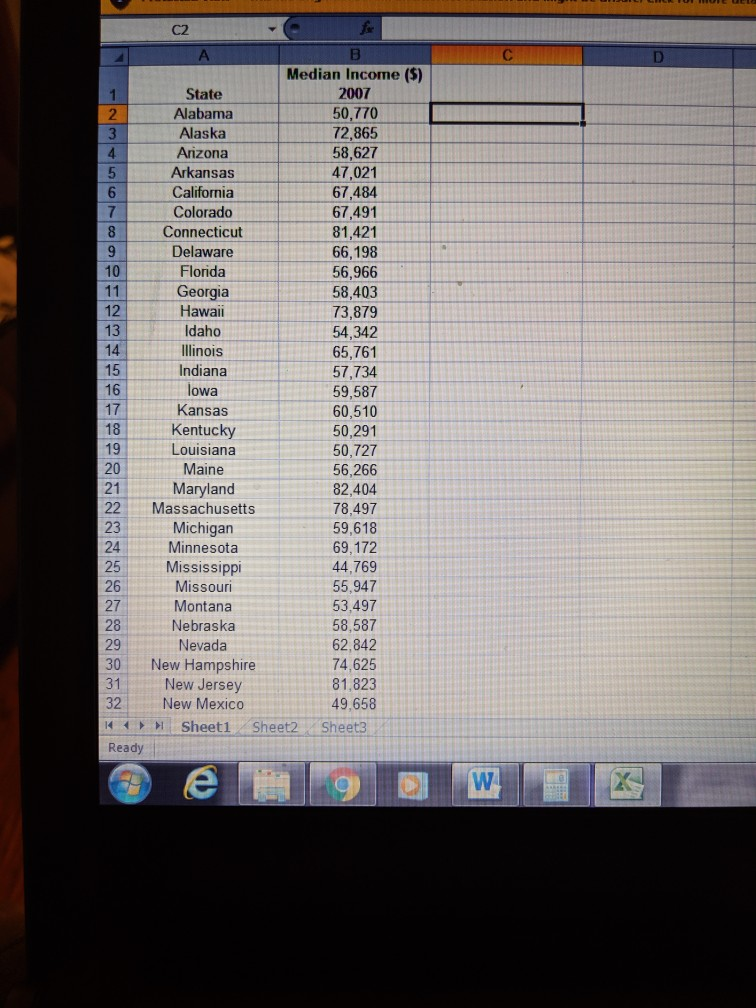 Solved Attempts: Average: /1 12. Using Excel - Descriptive | Chegg.com