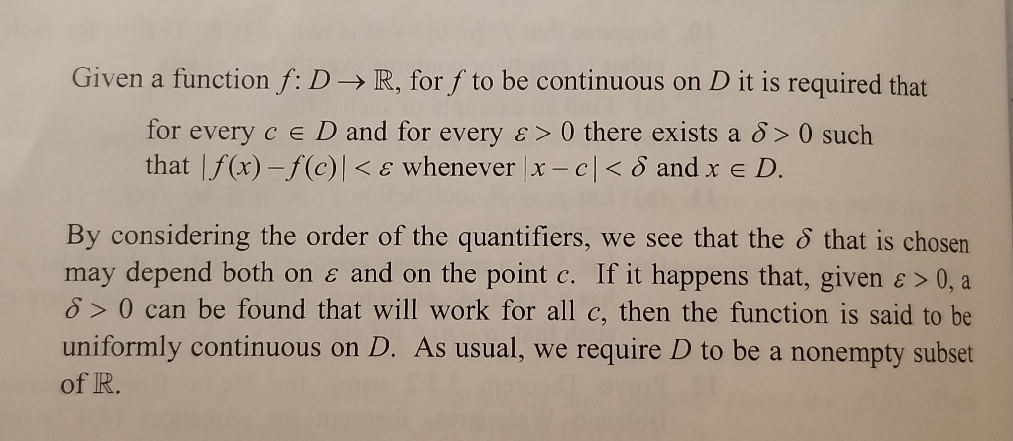 Solved 2. (5) Prove that f(x) = 2x - 32 is continuous on R | Chegg.com