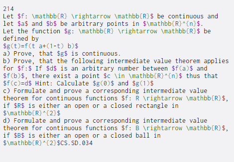 Solved 214 Let $f: \mathbb{R} \rightarrow \mathbb{R}$ be | Chegg.com