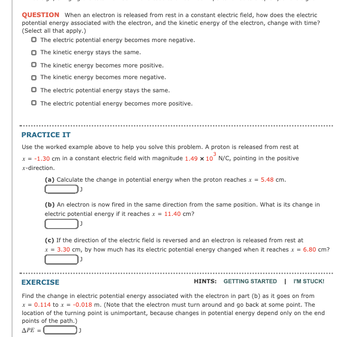 Solved GOAL Illustrate the concept of electric potential | Chegg.com