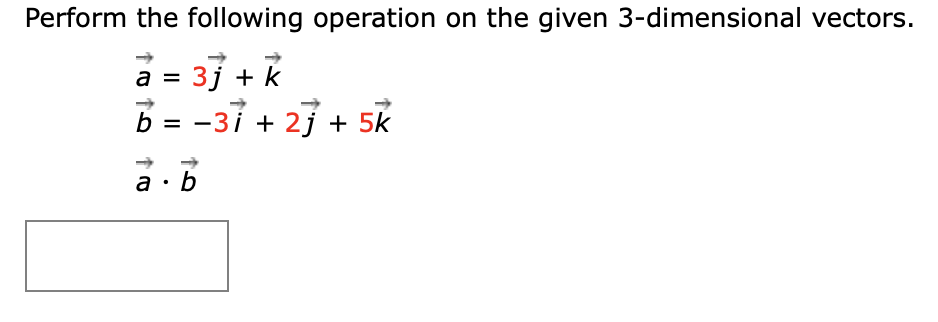 Solved Perform the following operation on the given | Chegg.com