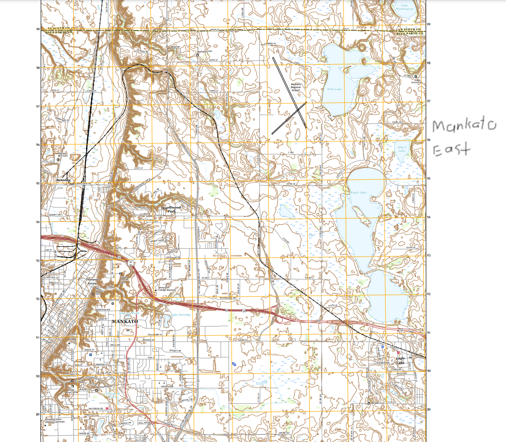 Solved Question 16 (4 points) Question 16: Using the Mankato | Chegg.com