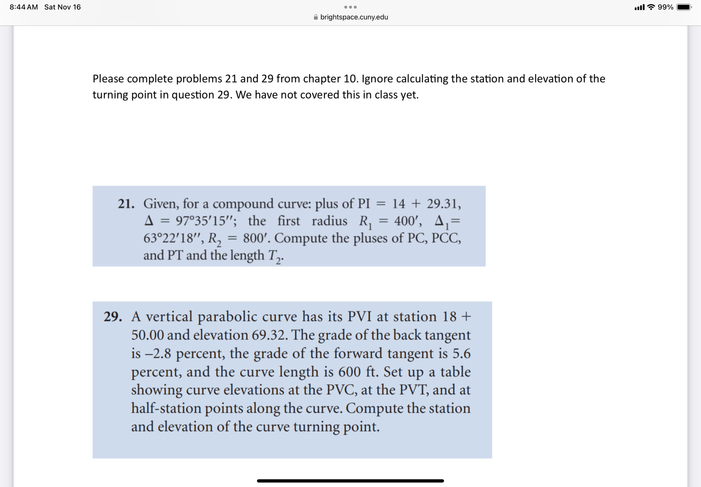 Solved by an EXPERT Please complete problems 21 ﻿and 29 ﻿from chapter 10. | Chegg.com