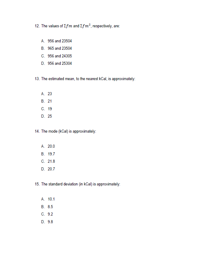Solved Refer to the (incomplete) grouped frequency table | Chegg.com