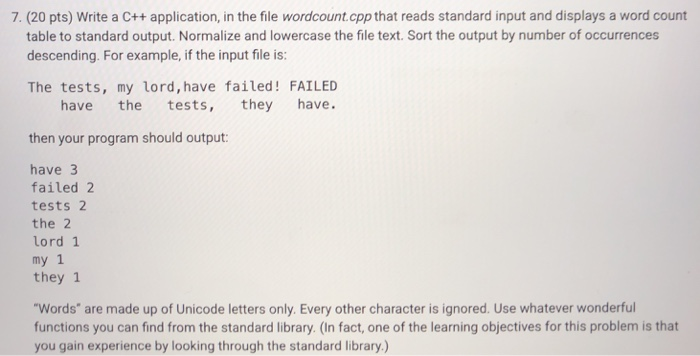 Solved 7 20 Pts Write A C Application In The File