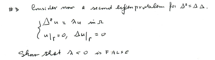 Solved ∴ Let Ω be a bounded smooth vlomain in Rn unth | Chegg.com