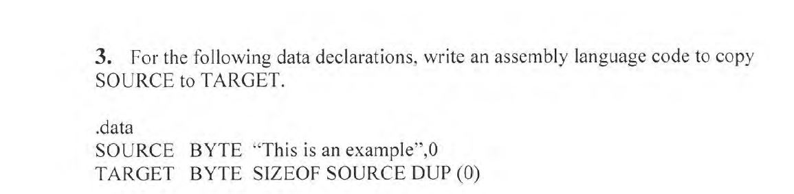 Solved 3. For the following data declarations, write an | Chegg.com