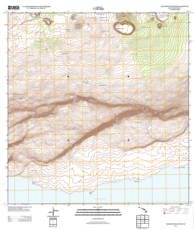 Solved What is the contour interval of this map?What caused | Chegg.com