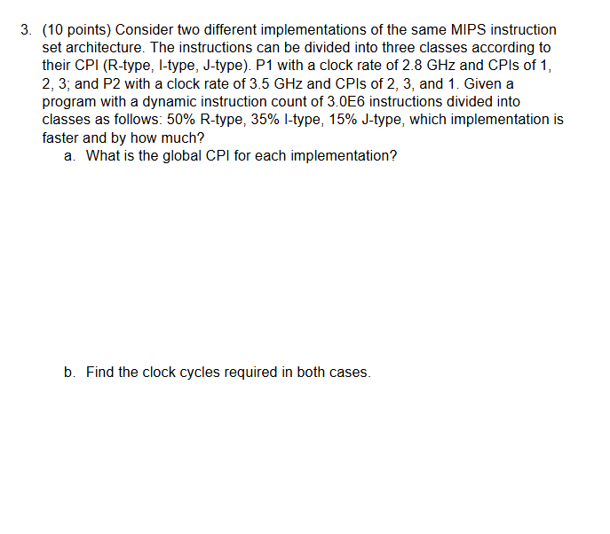 Solved 3. (10 ﻿points) ﻿Consider two different | Chegg.com