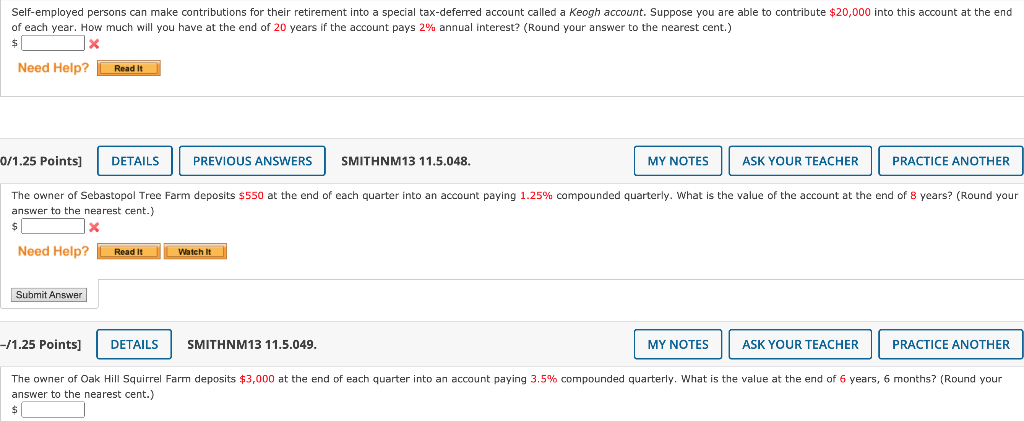 Solved Self-employed persons can make contributions for | Chegg.com