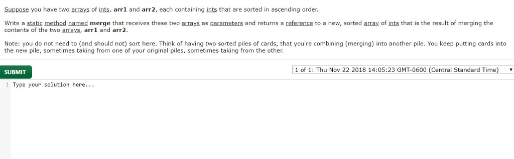 Solved USE YOR OWN JAVA CODE, WITH SCREENSHOT OF CODE AND | Chegg.com