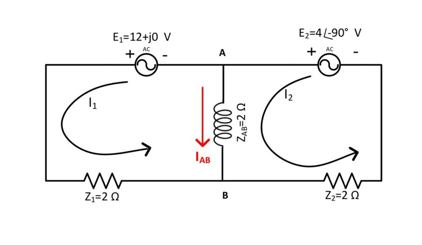 Solved IAB current passing through the ZAB impedance in the | Chegg.com