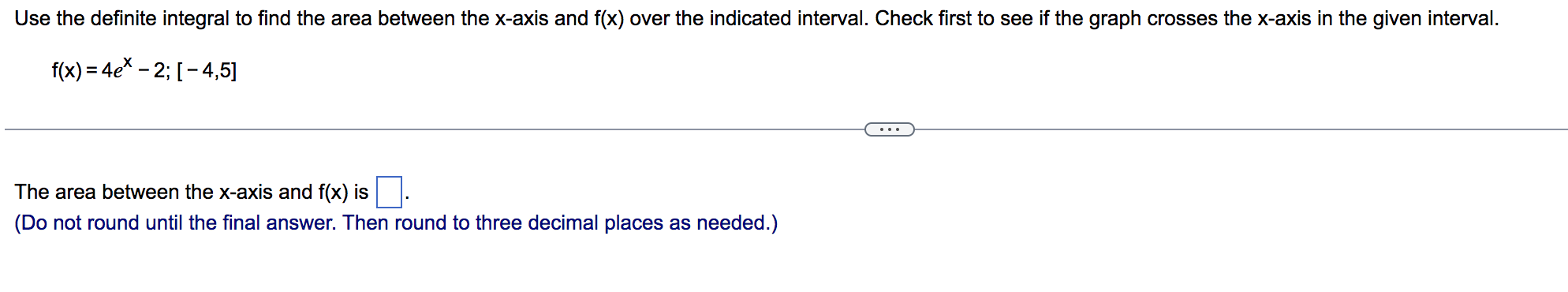Solved Use the definite integral to find the area between | Chegg.com