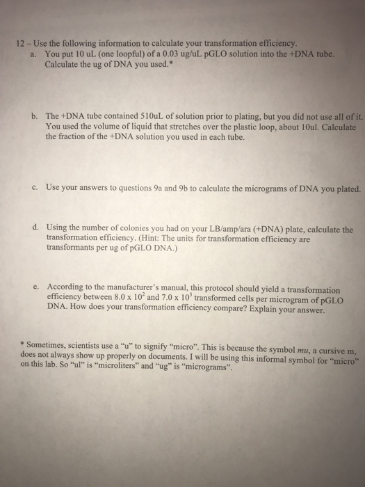 Solved Please help with question 12 parts a. & b & e. This | Chegg.com