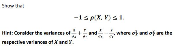 Solved Show that -1 | Chegg.com