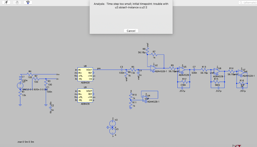 Solved I've tried multiple time steps but cannot get past | Chegg.com
