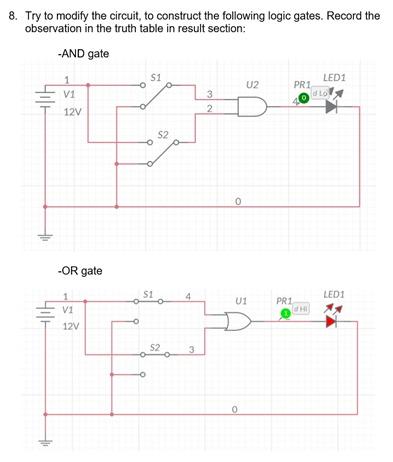 Solved Lab Exercise 2 Title: Logic gates simulation (IC) by | Chegg.com