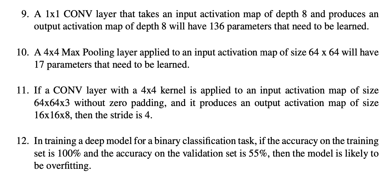 Solved AI Machine Learning Deep Learning These are True, | Chegg.com