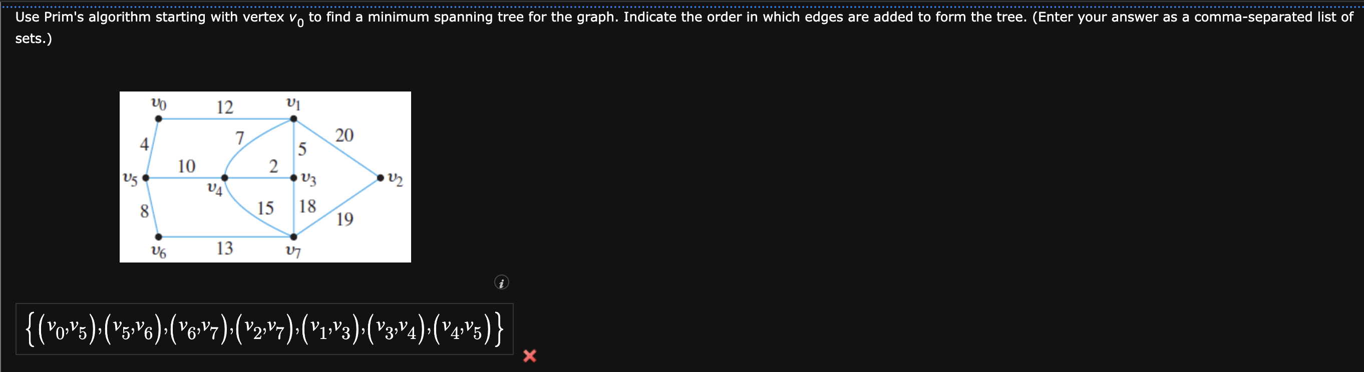 Solved How do I find the minimum spanning tree for this | Chegg.com
