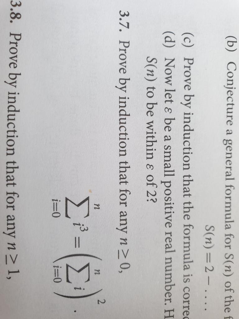 (b) Conjecture a general formula for S(n) of the f | Chegg.com