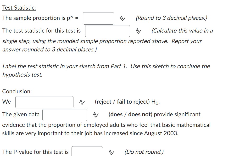 Solved Rejection Region: To test the given hypotheses, we | Chegg.com