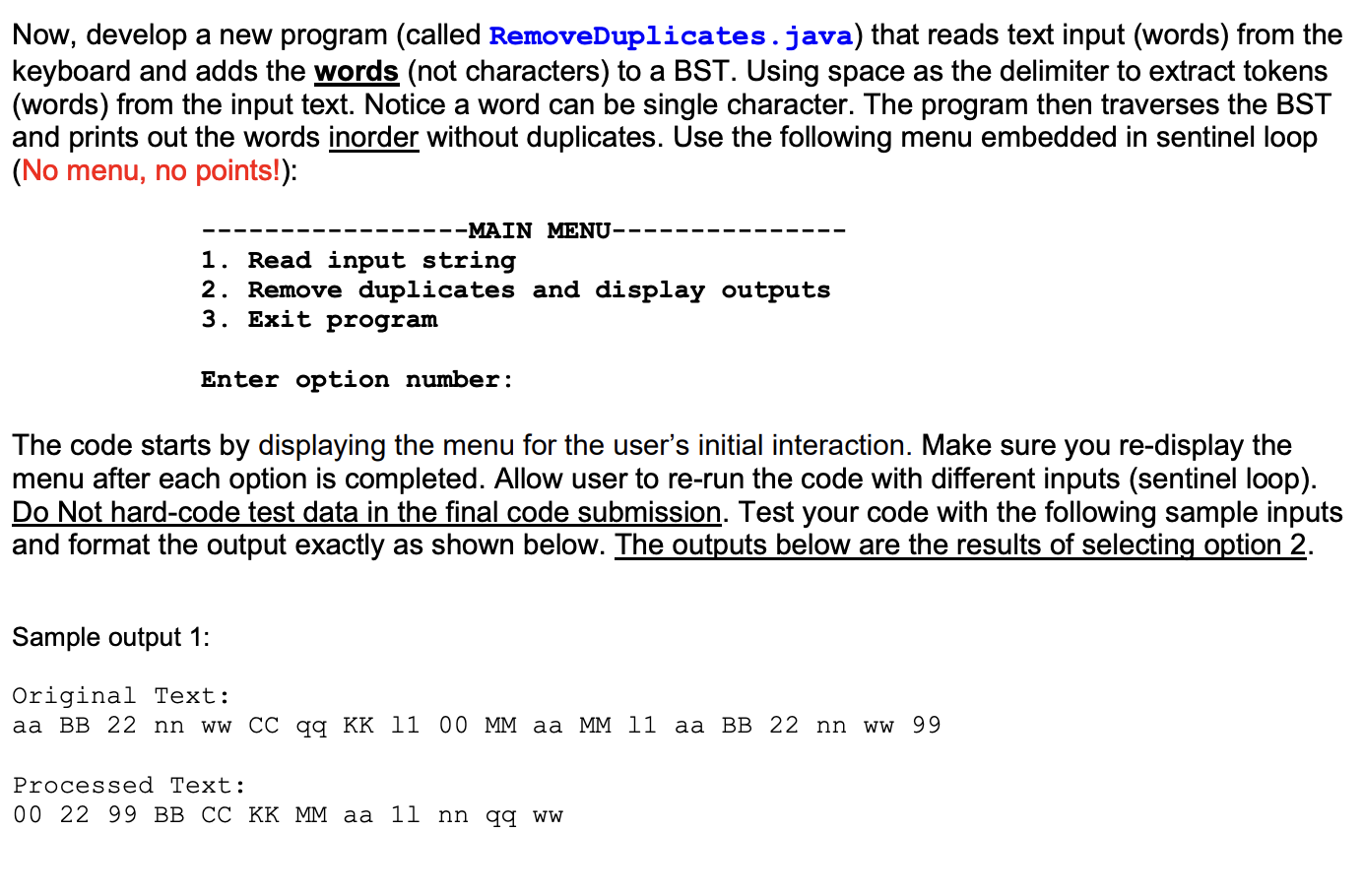 Solved Hi! I need help with this in Java please, the code I | Chegg.com